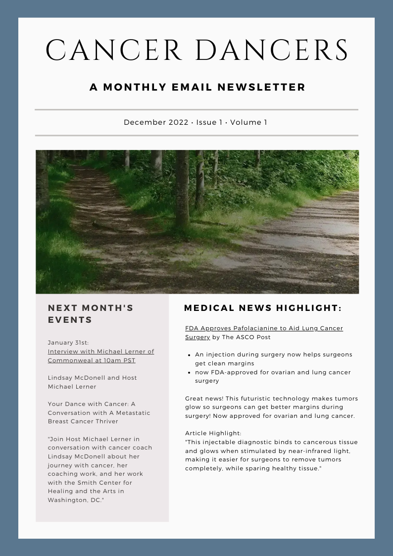 Home - Your Dance With Cancer